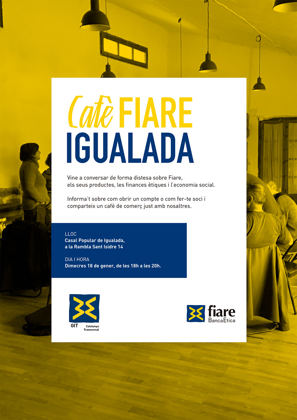 Cafè Fiare Igualada - Fiare Banca Etica